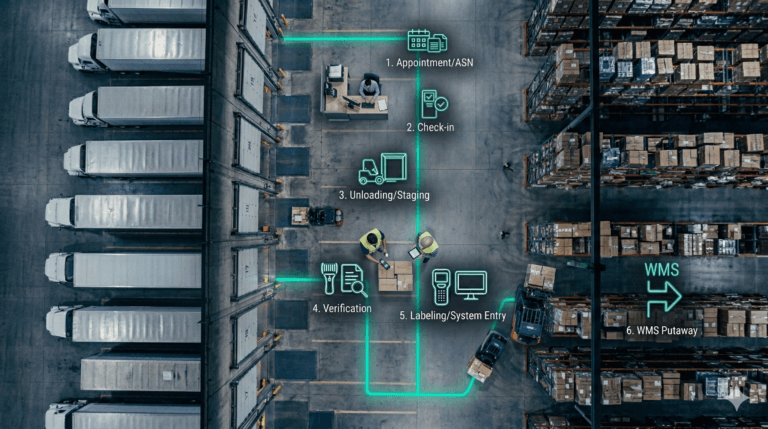 Warehouse Receiving Process: Dock-to-Stock Explained