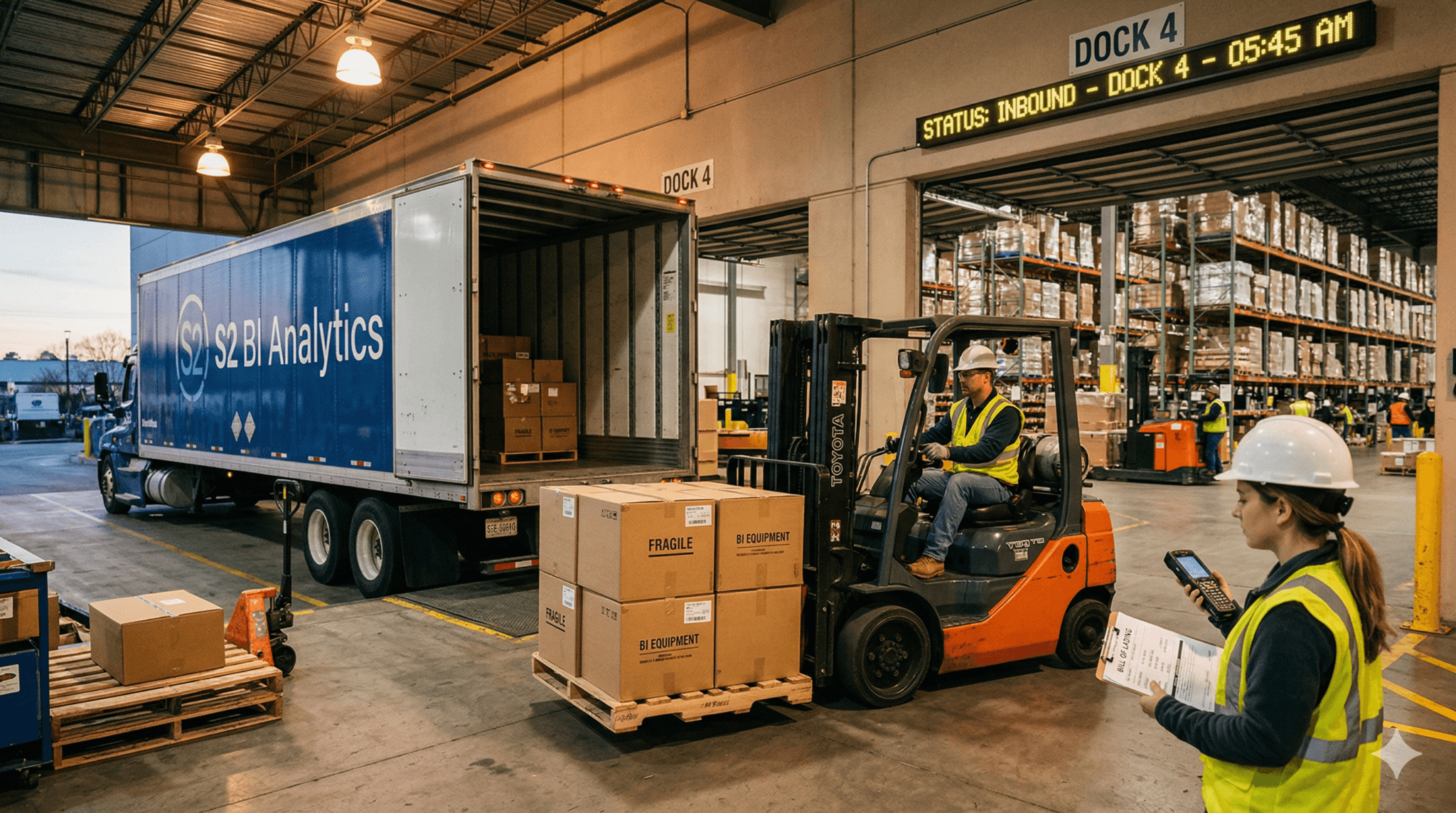 Warehouse Receiving Process: LTL Freight & the Dock